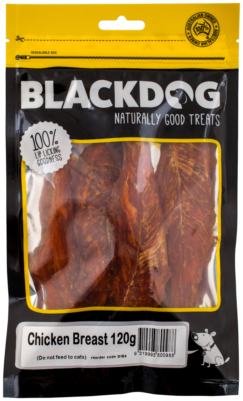 Blackdog Chicken Breast Fillet Dog Treats - PetO