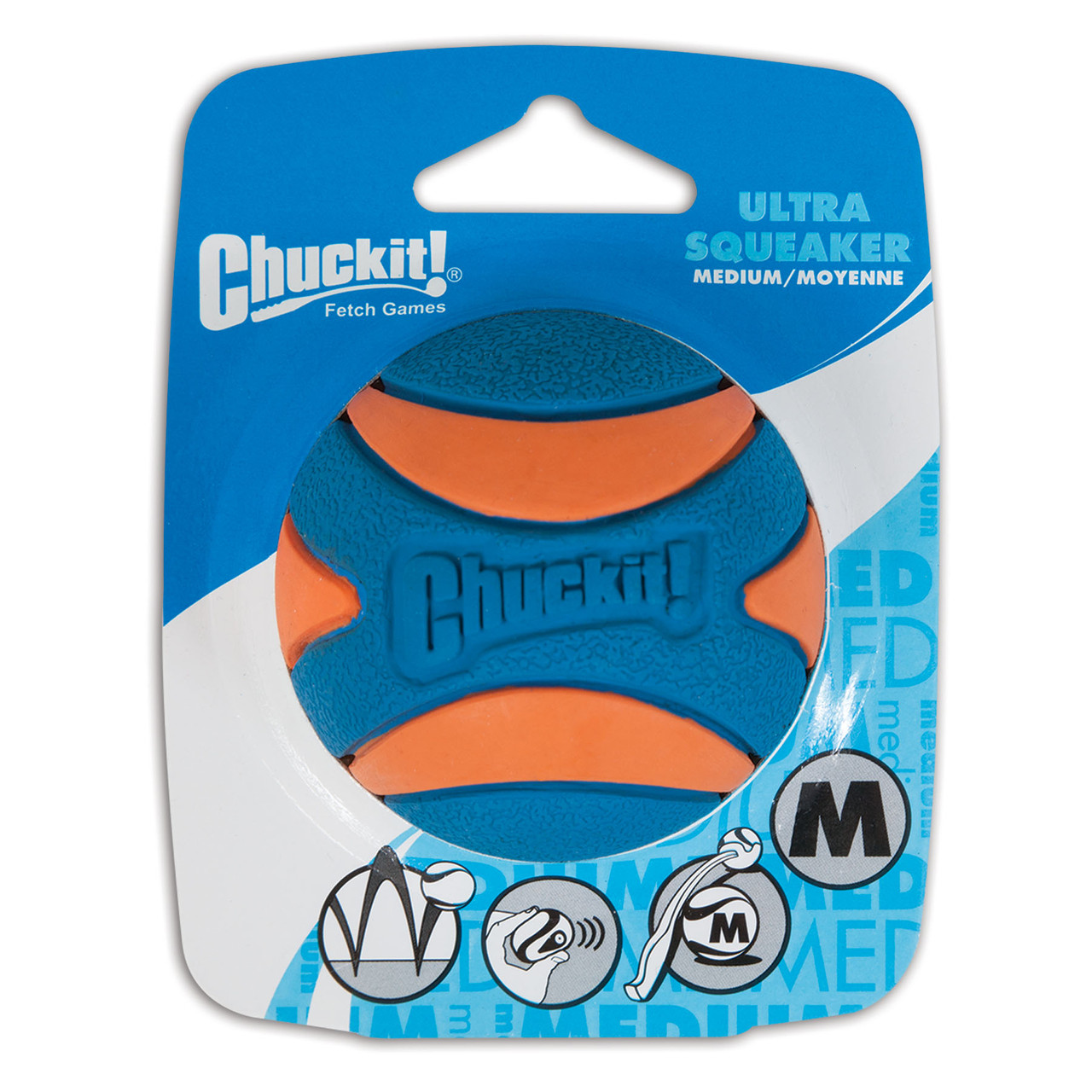Chuckit! Ultra Squeaker Ball Medium - PetO