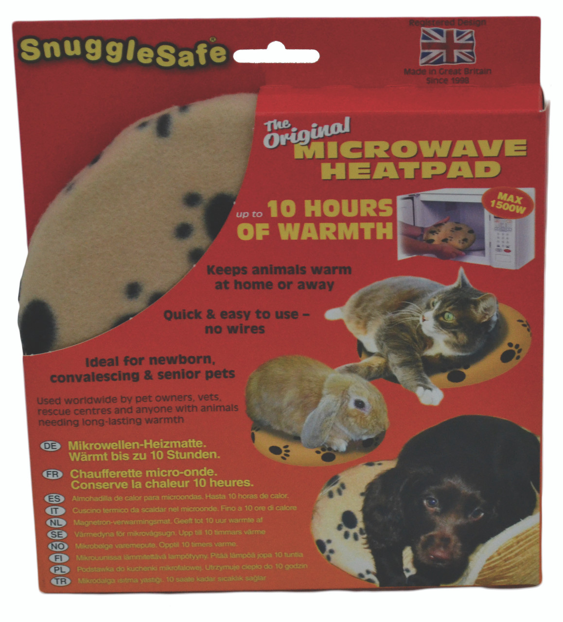 Snugglesafe Microwave Heatpad - PetO