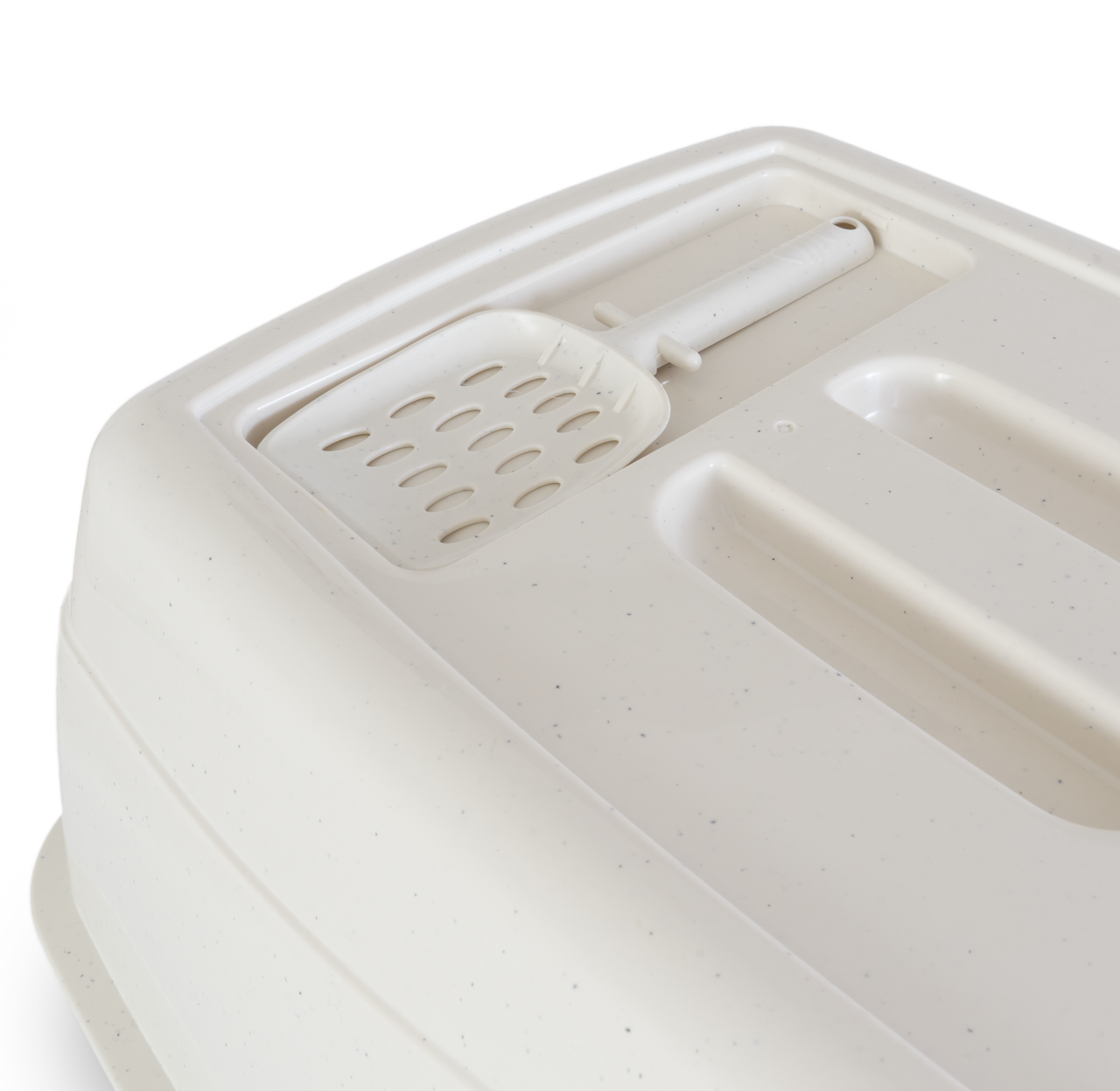 Trouble & Trix Toilet With Removable Hood And Scoop
