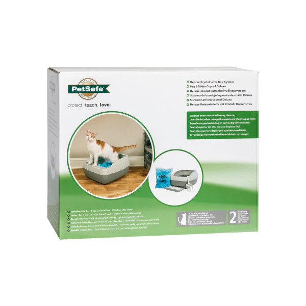 PetSafe Deluxe Crystal Litter Box System