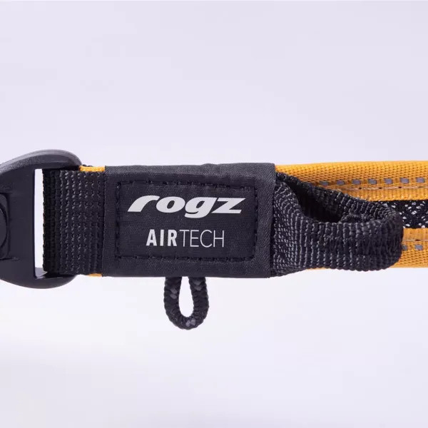 Rogz Dog Airtech Classic Collar Platinum Grey