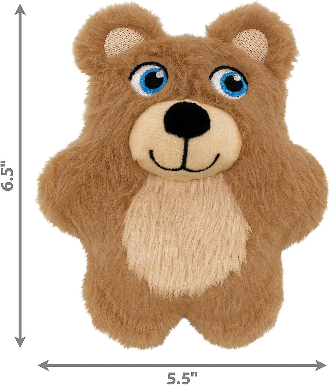 KONG Snuzzles Kiddos Teddy Bear Dog Toy