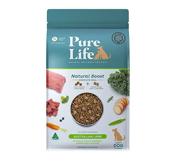 Pure Life Natural Boost Australian Lamb Dry Dog Food