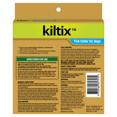Kiltix Flea and Tick Dog Collar - PetO