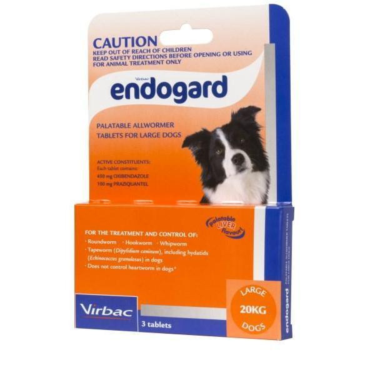Endogard Allwormer for Large Dogs - PetO