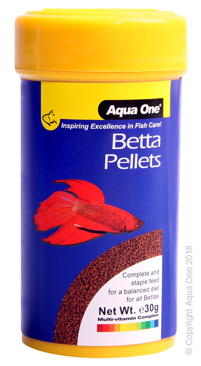 Aqua One Betta Pellet Fish Food - PetO