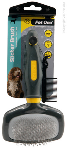 Pet One Dog Grooming Slicker Brush - PetO