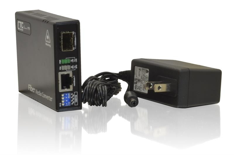 FMC-1001S Gigabit Ethernet 10/100/1000BaseTx to 100/1000BaseX SFP slot ...