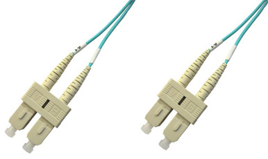 SCP-SCP-MD5A-1M - SC/PC to SC/PC, multi-mode OM3 aqua 50/125 duplex ...