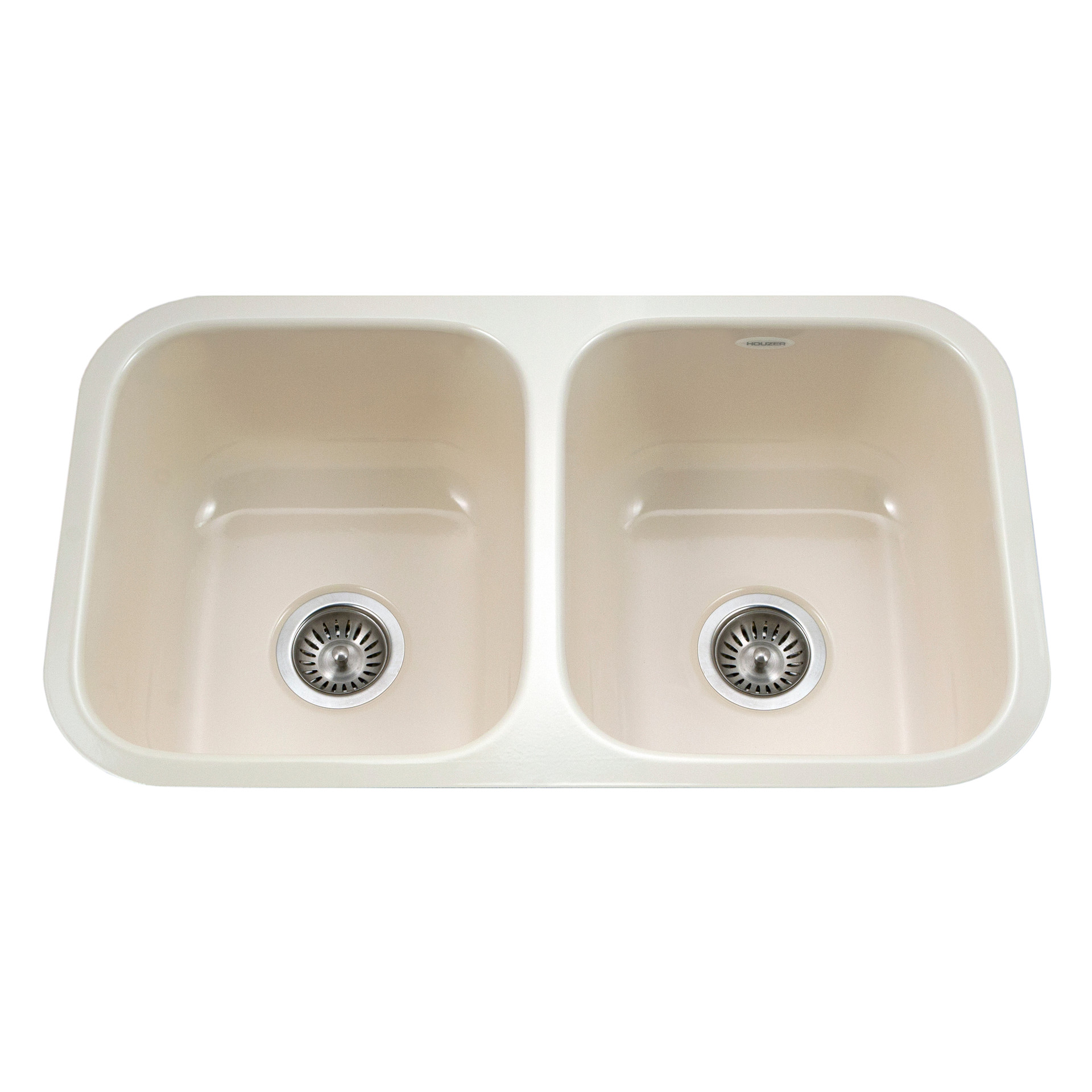 15-5/8" x 17-5/16" Porcelain Enamel Steel Undermount Bar/Prep Sink