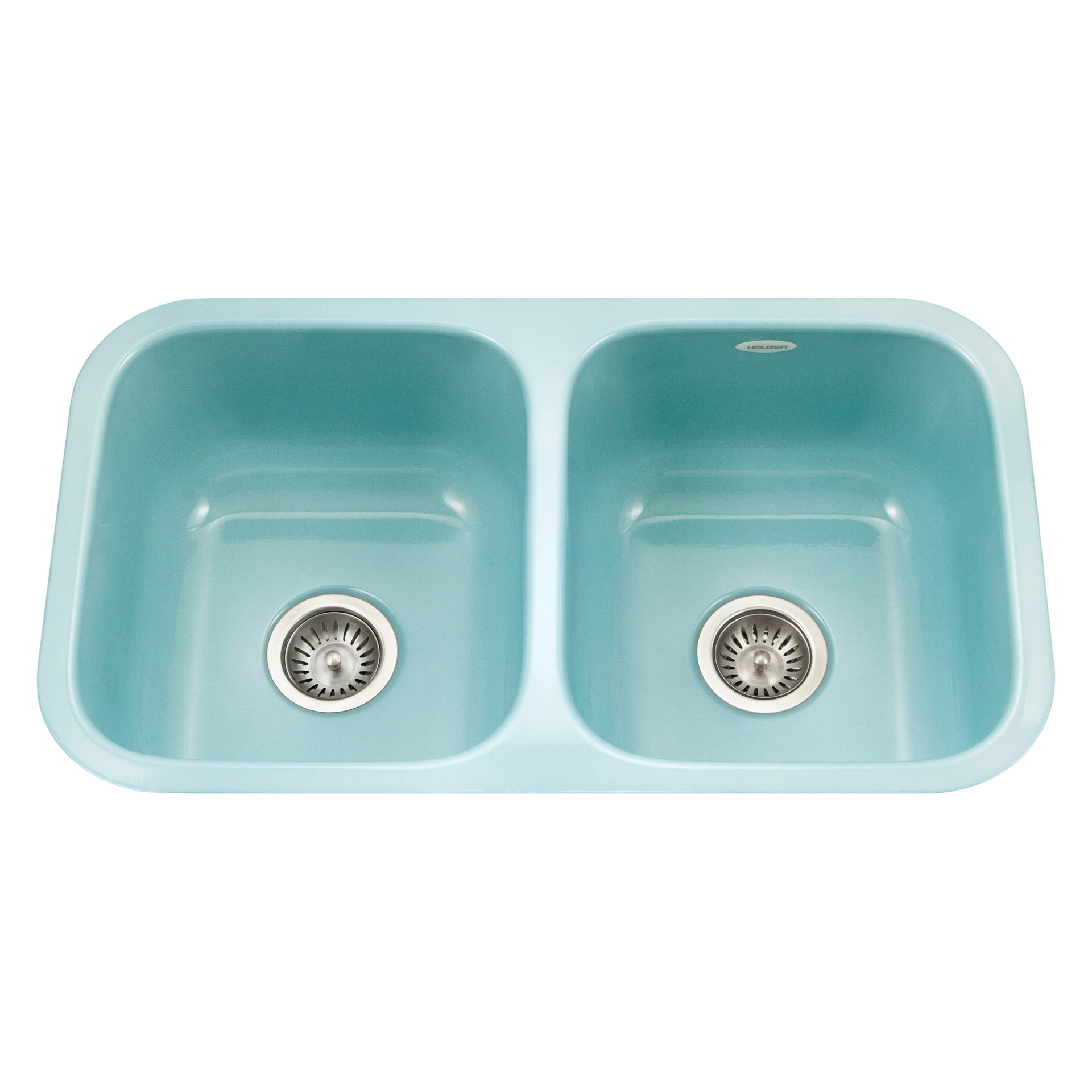 15-5/8" x 17-5/16" Porcelain Enamel Steel Undermount Bar/Prep Sink