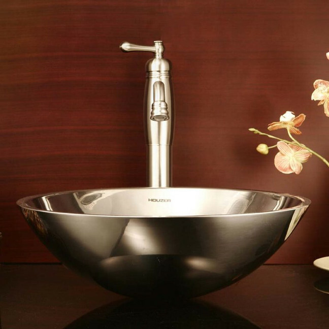 Stainless Steel - Stainless Steel Lavatory Sinks - Houzer