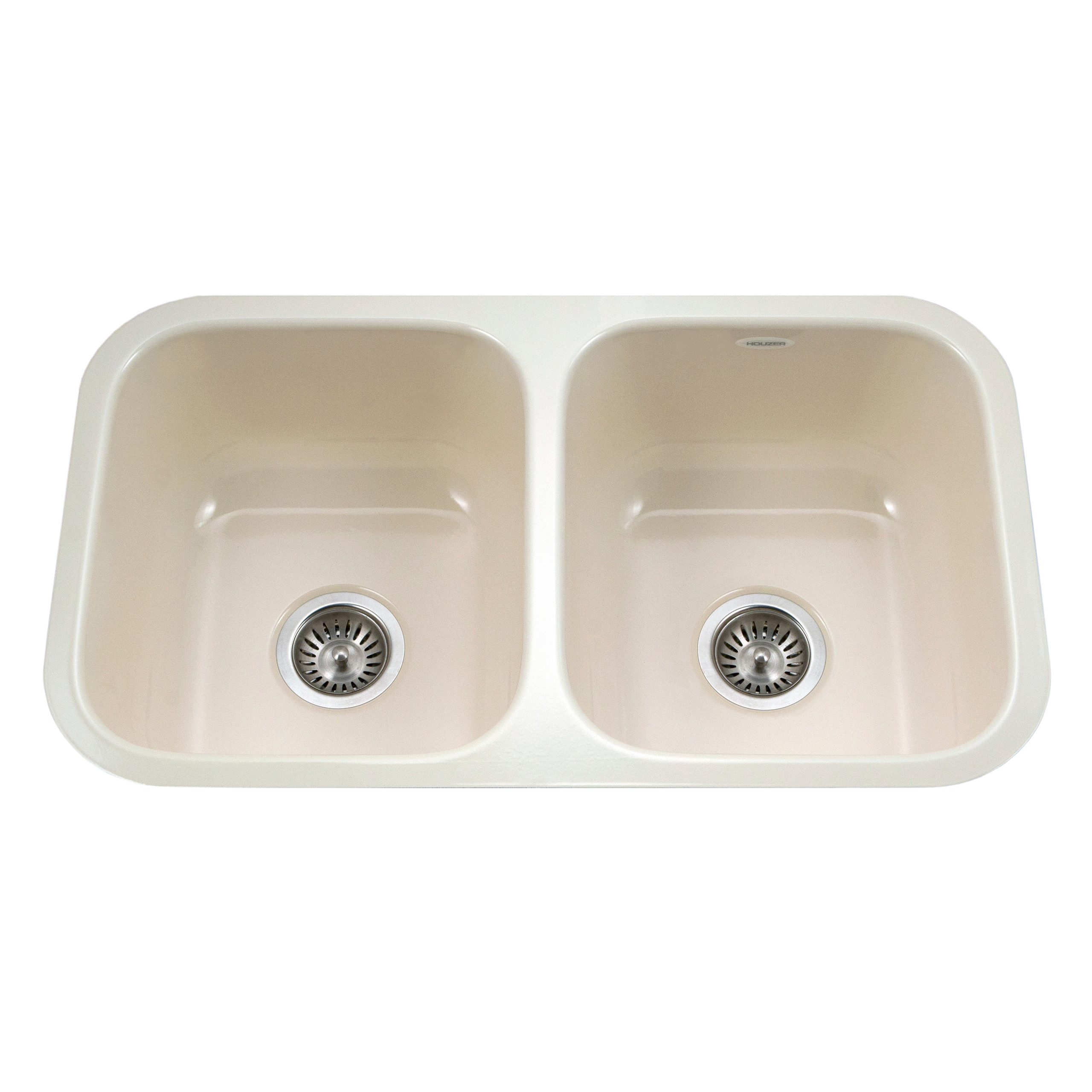 15-5/8" x 17-5/16" Porcelain Enamel Steel Undermount Bar/Prep Sink
