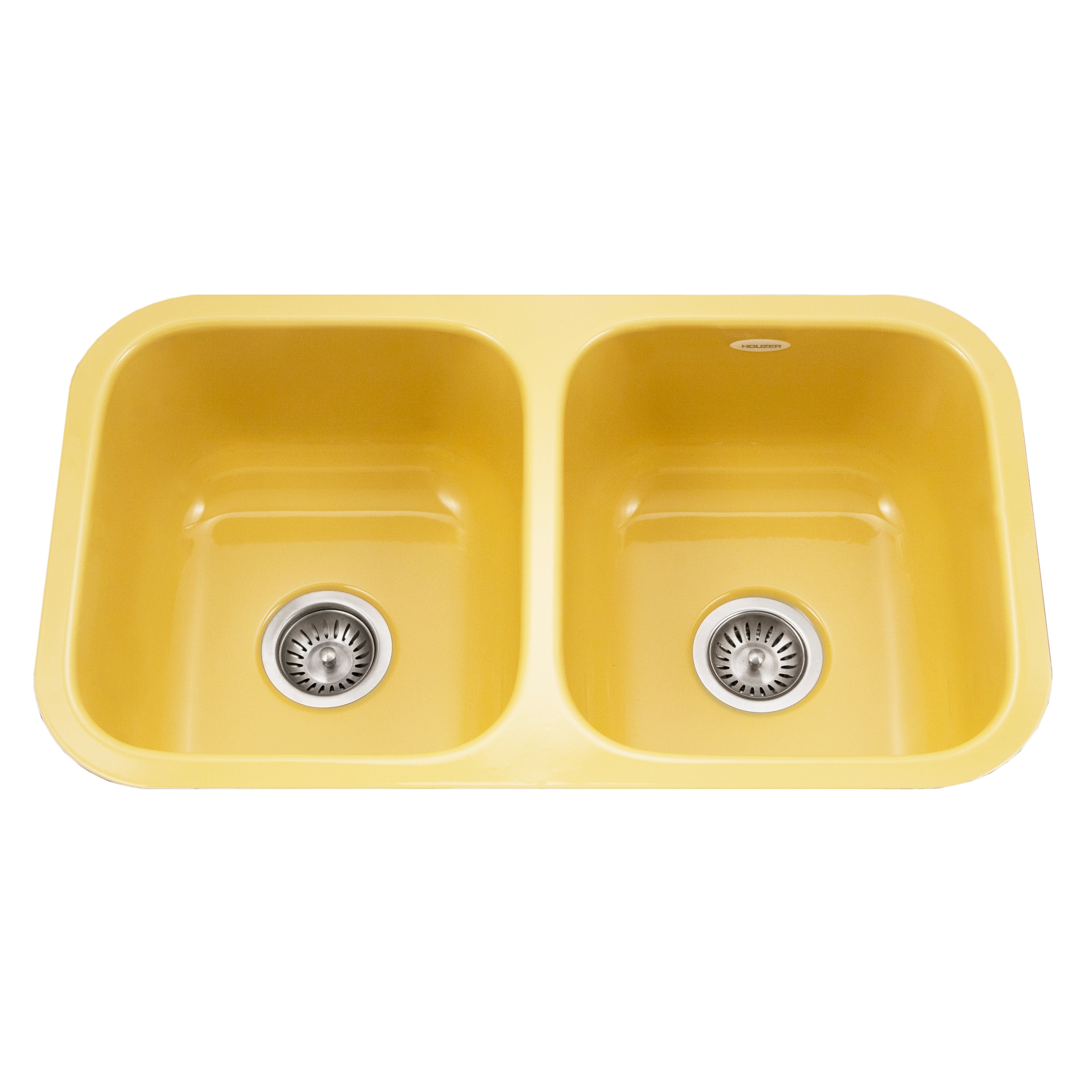 15-5/8" x 17-5/16" Porcelain Enamel Steel Undermount Bar/Prep Sink