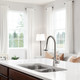 Houzer Catori Series Single Handle Pull-Out Kitchen Faucet