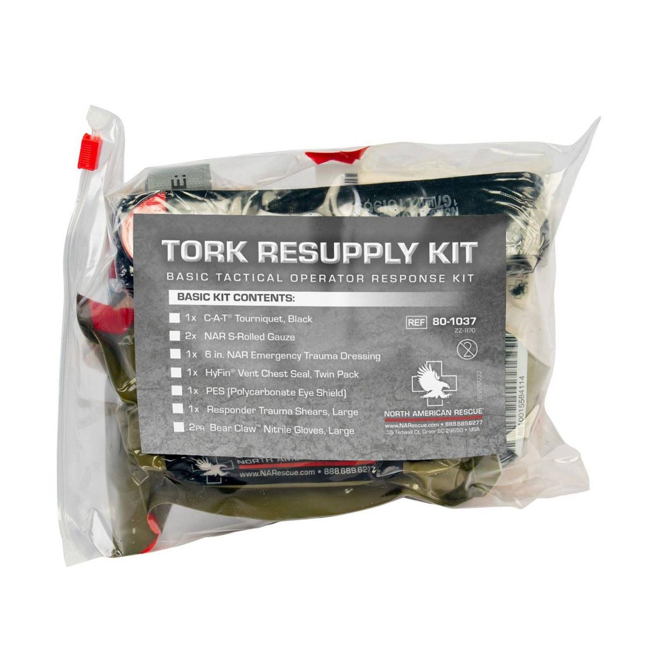 North American Rescue TORK Basic Resupply Kit
