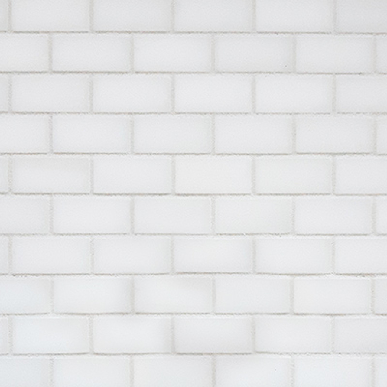 Dolomite Marble Mini Brick Mosaic Tile Honed
