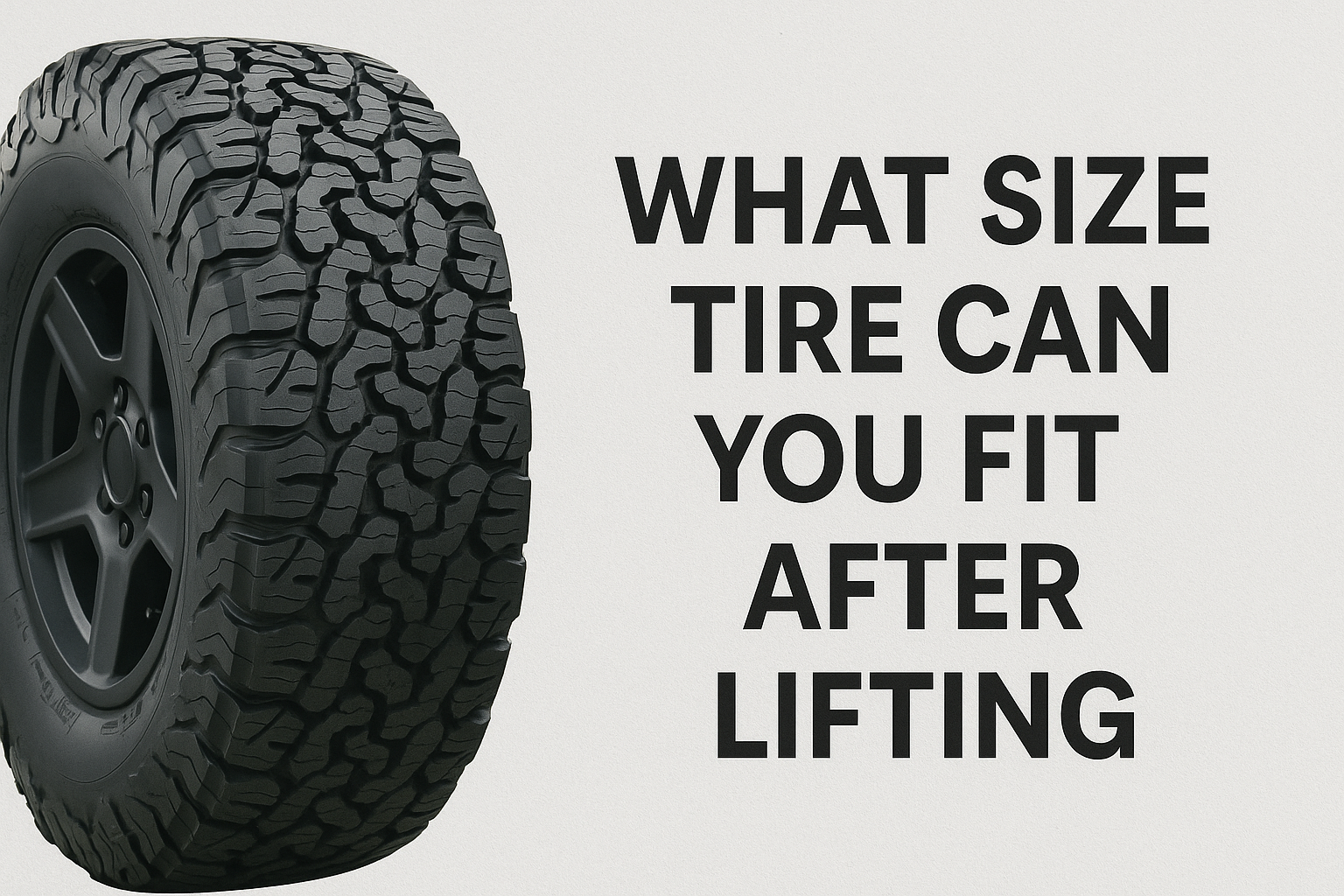 Tire Fitment Guide - Flatout Suspension