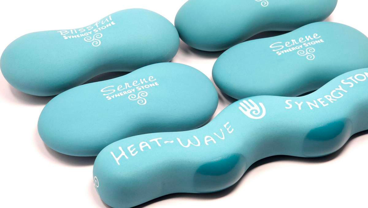 CORE "Turquoise" Natural-Matte (Set of 5) SYNERGY STONE Hot Stone ...