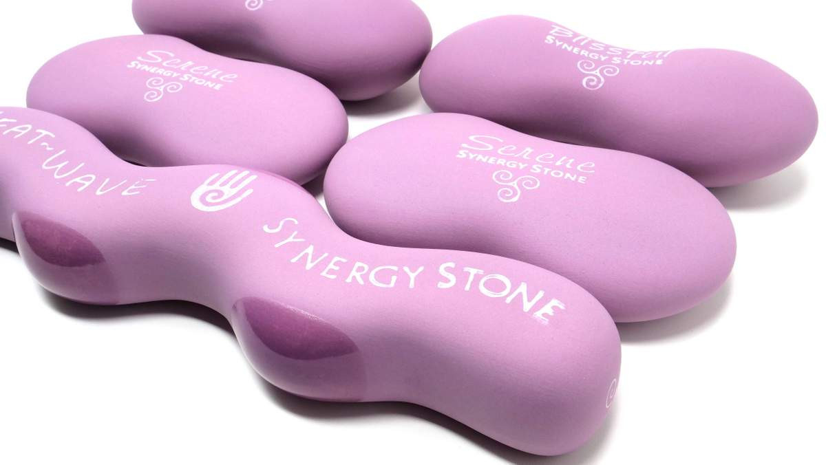 CORE "Orchid" Natural-Matte (Set of 5) SYNERGY STONE Hot Stone Massage ...