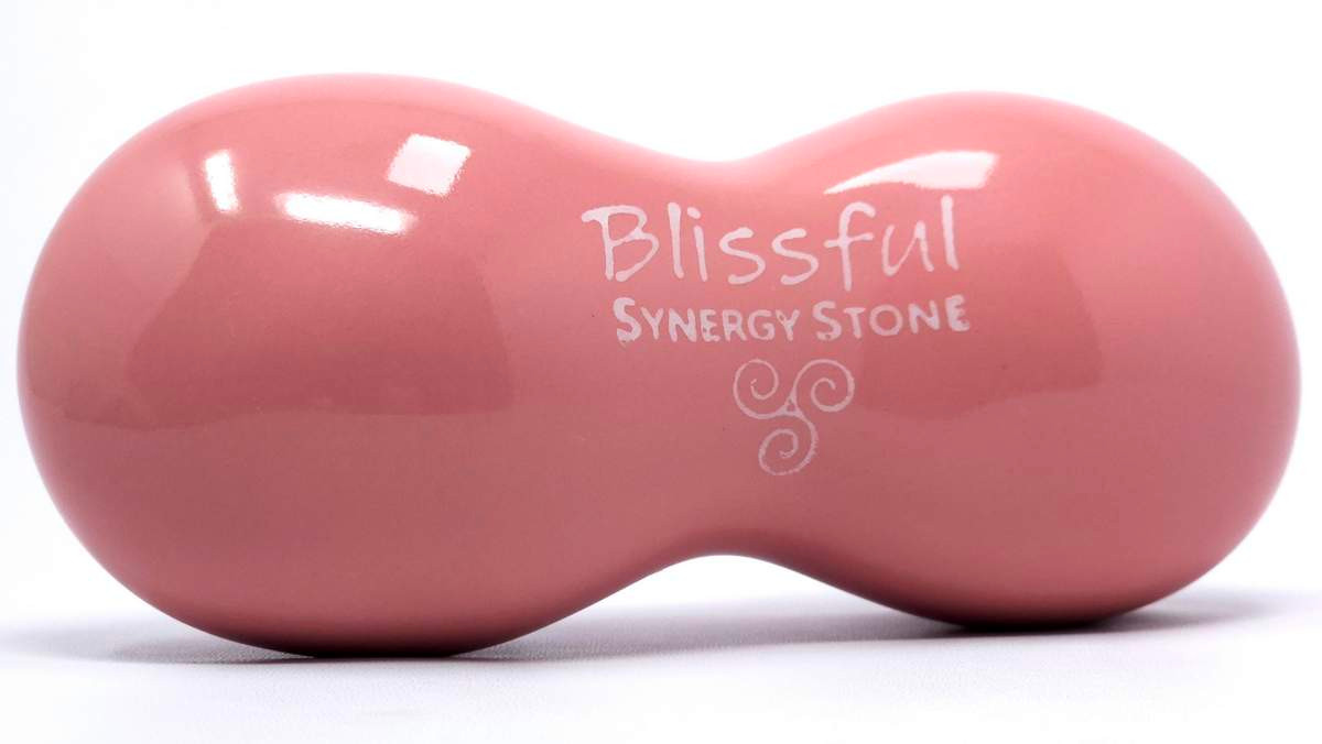 BLISSFUL SYNERGY STONE (Slightly Imperfect) Rose Ultra-Smooth Hot Stone ...