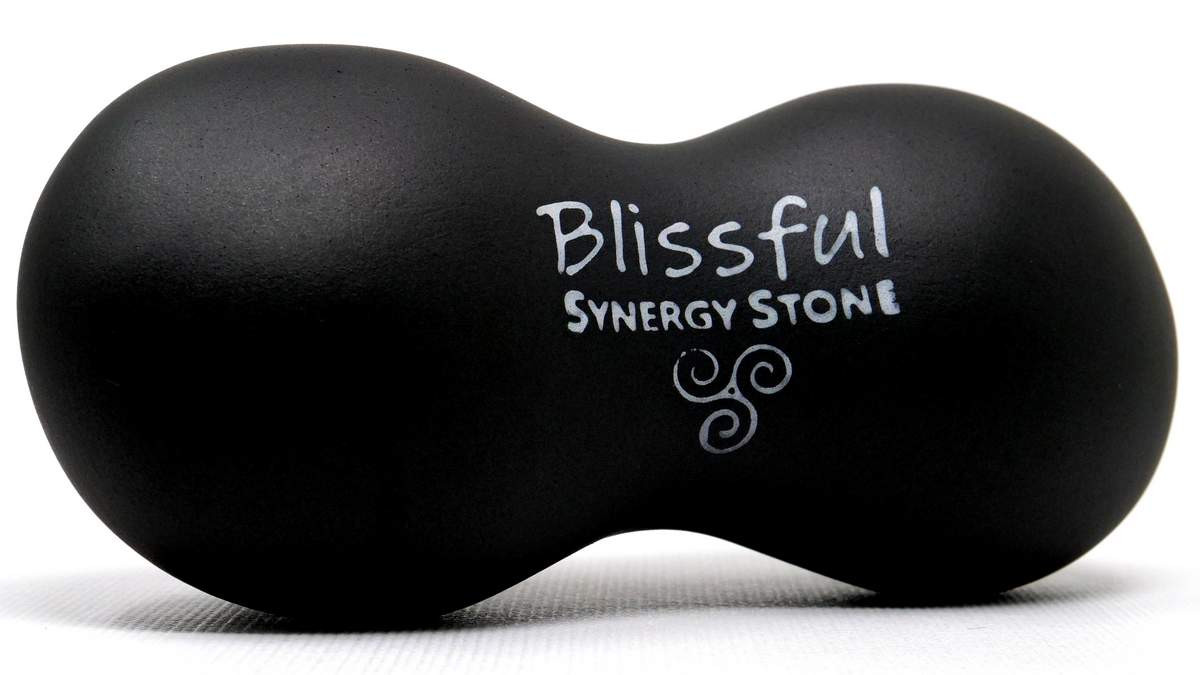 BLISSFUL "Basalt" Natural-Matte SYNERGY STONE Massage Tool - Synergy Stone