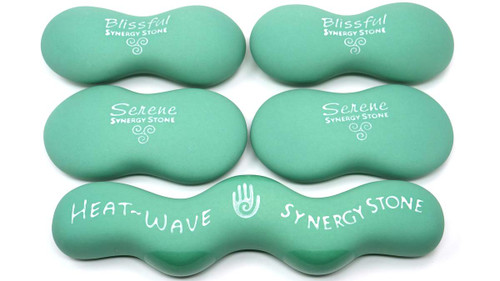 CORE "Mint" Natural-Matte (Set of 5) SYNERGY STONE Hot Stone Massage ...