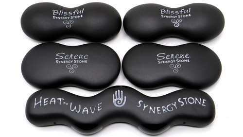 CORE "Basalt" Natural-Matte (Set of 5) SYNERGY STONE Hot Stone Massage ...