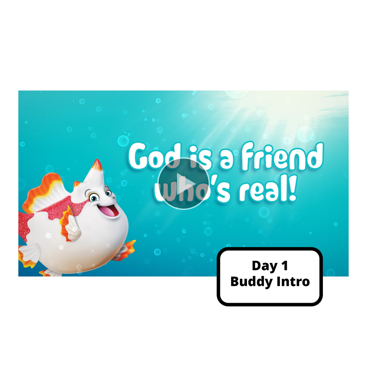 Scuba VBS Bible Memory Buddy Video Intros Set - MP4 | Group