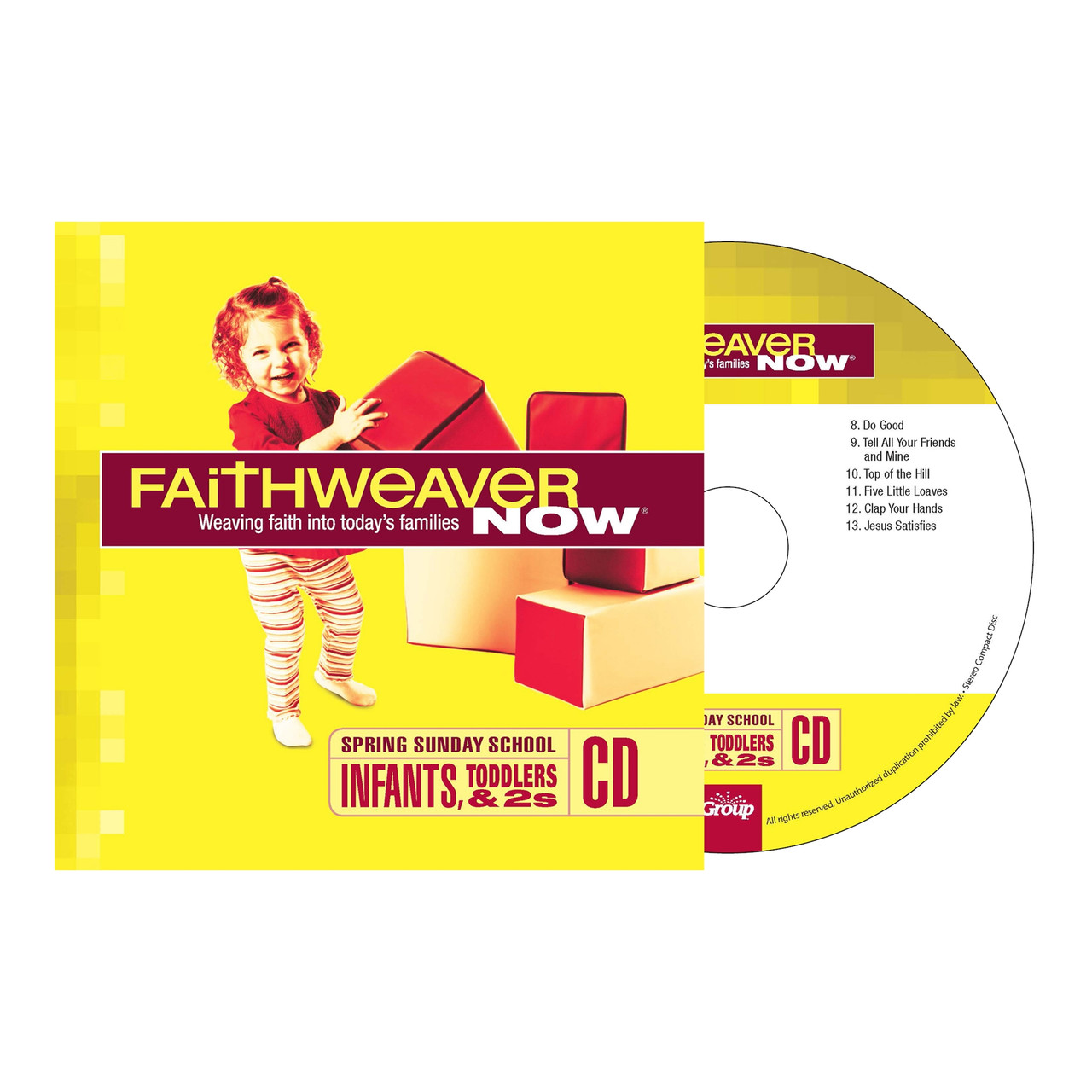 FaithWeaver NOW Infants Toddlers and 2s CD - Spring 2026 | Group