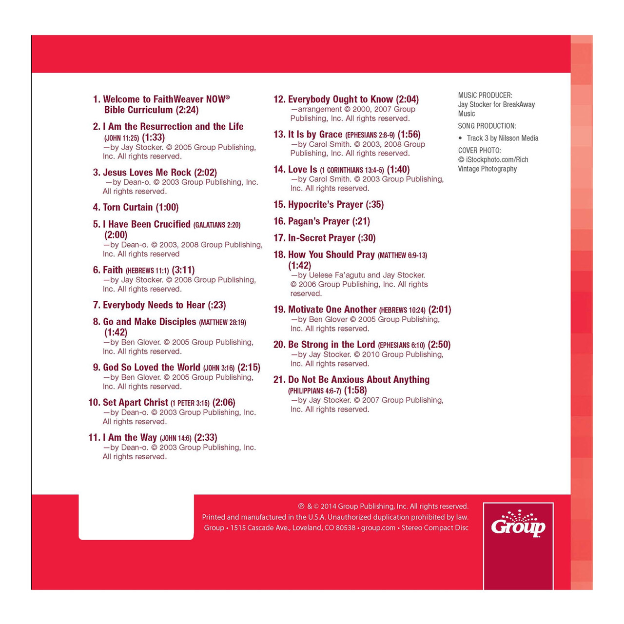 FaithWeaver NOW Grades 3 and 4 CD - Spring 2026 | Group
