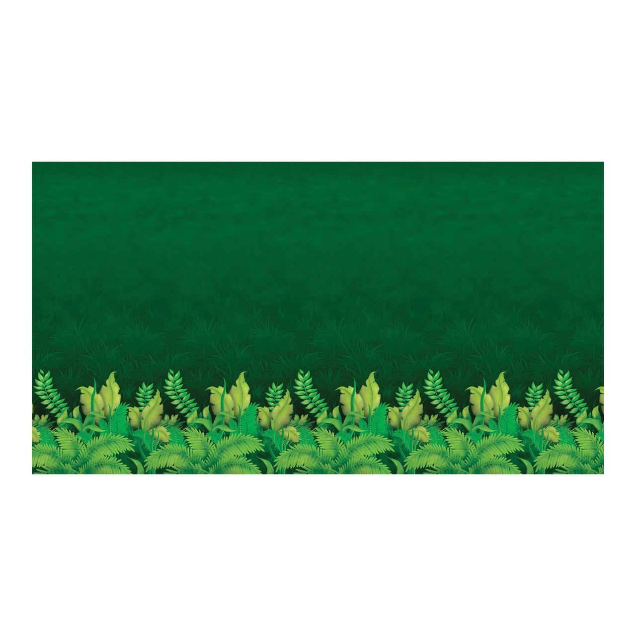 Rainforest Falls VBS Jungle Foliage Plastic Backdrop | Group