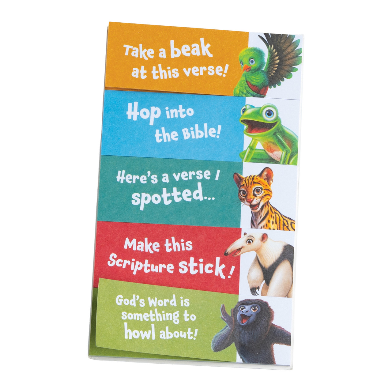 Rainforest Falls VBS Bible Buddy Sticky Tabs | Group