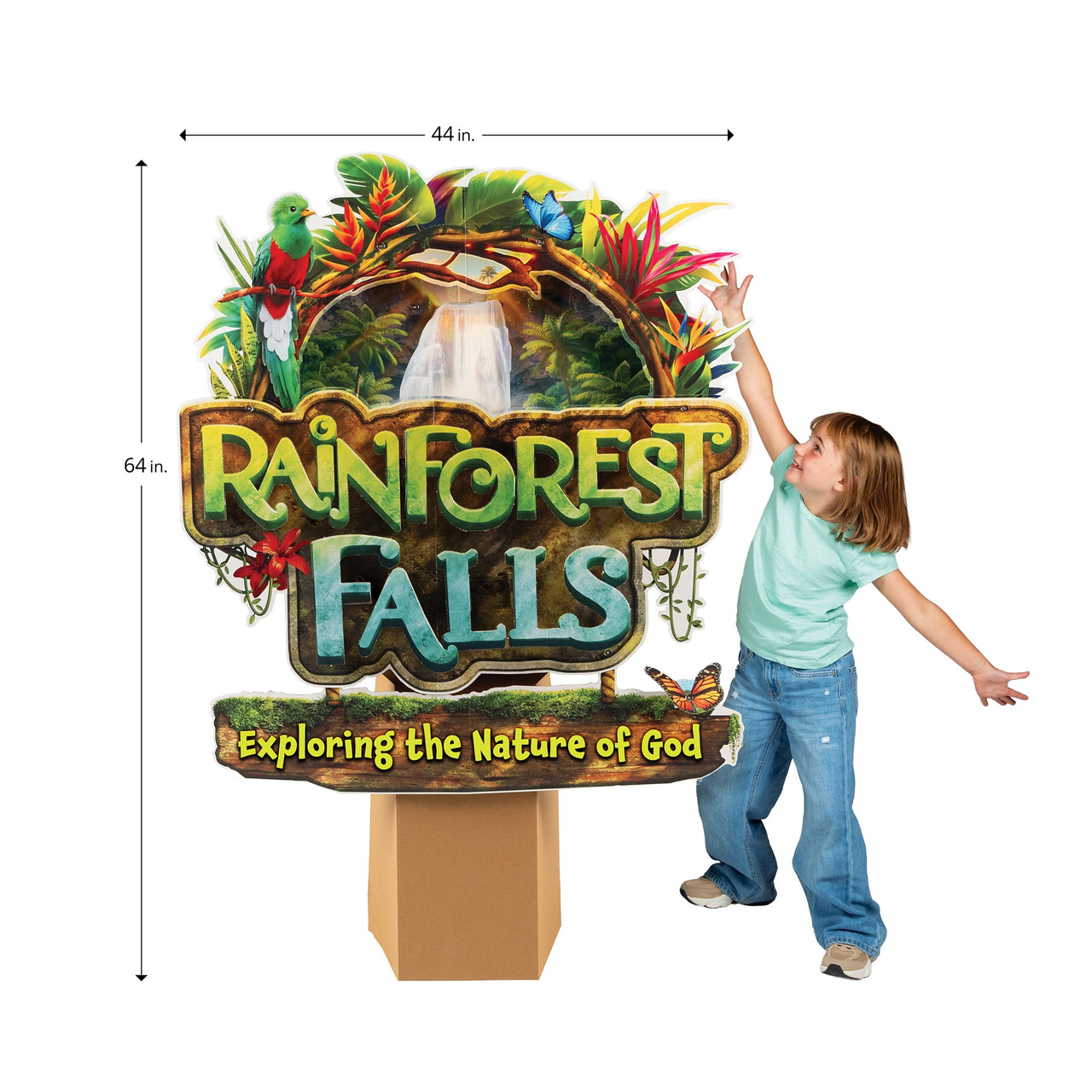 Rainforest Falls VBS Theme Display | Group