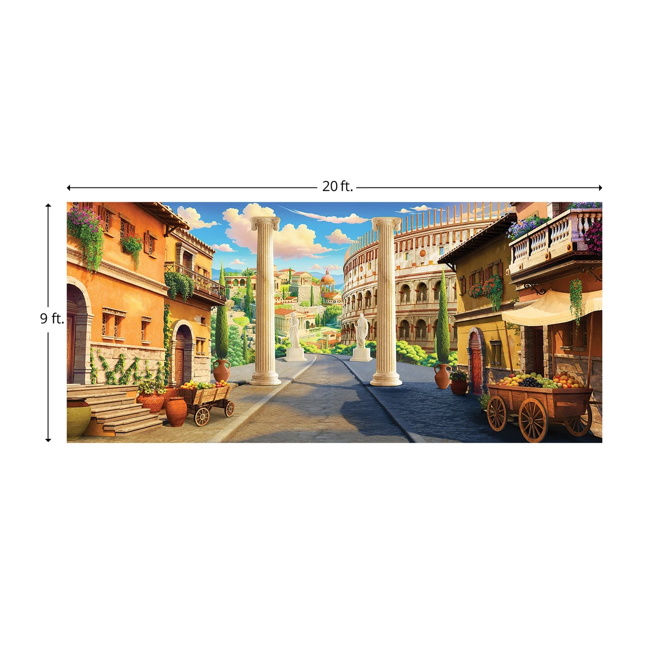 Rome VBS Roman Market Fabric Wall Hanging | Group
