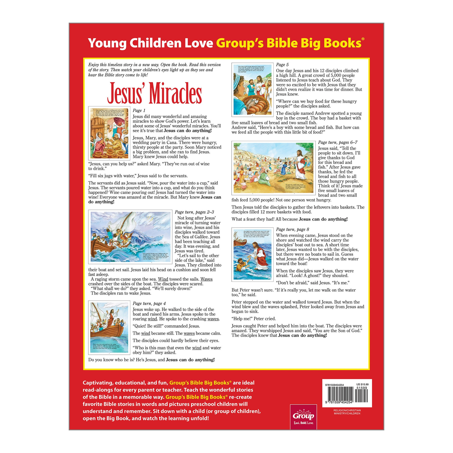 Bible Big Books: Jesus' Miracles | Group