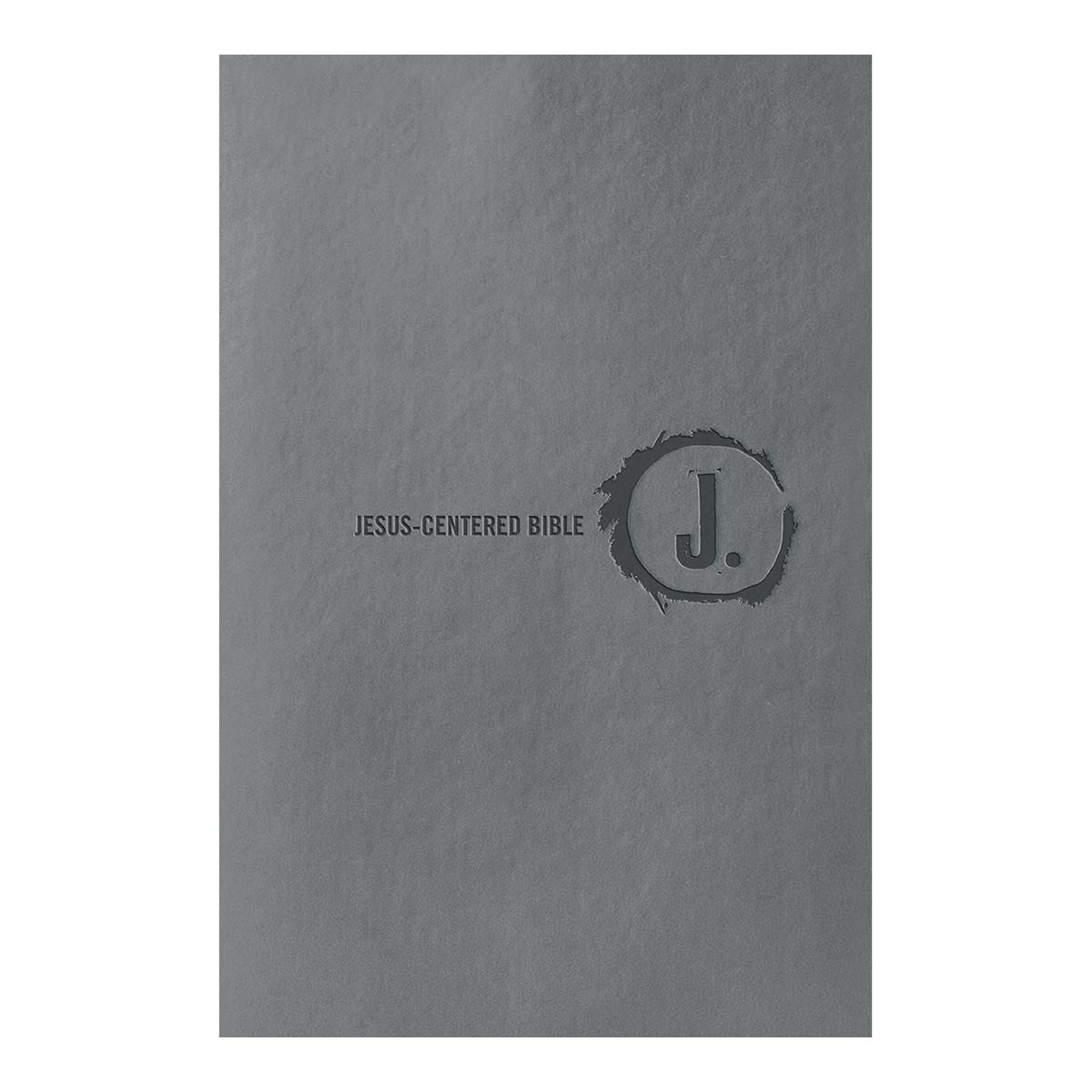 Jesus-Centered Bible NLT, Charcoal | Group