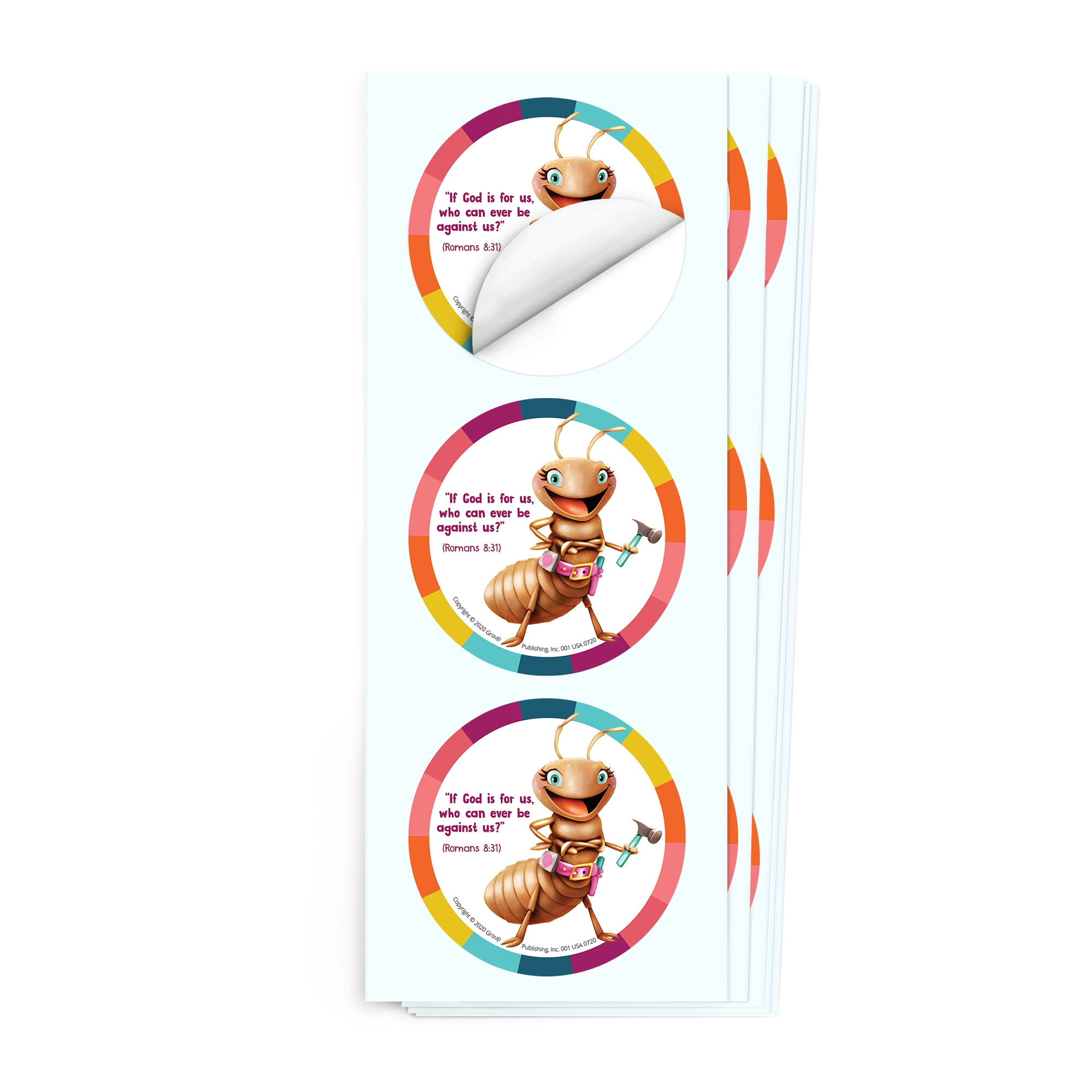 Simply Loved Bible Memory Buddy Sticker Pack - Quarter 2 - Tina Termite ...