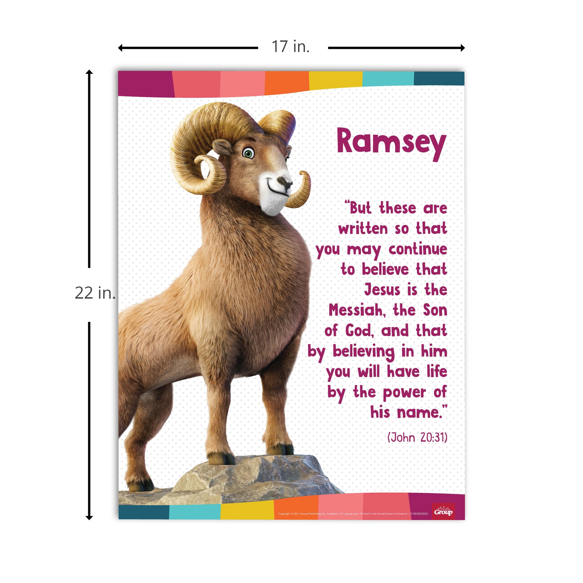 Simply Loved Bible Memory Buddy Poster - Holiday Year 2 | Group