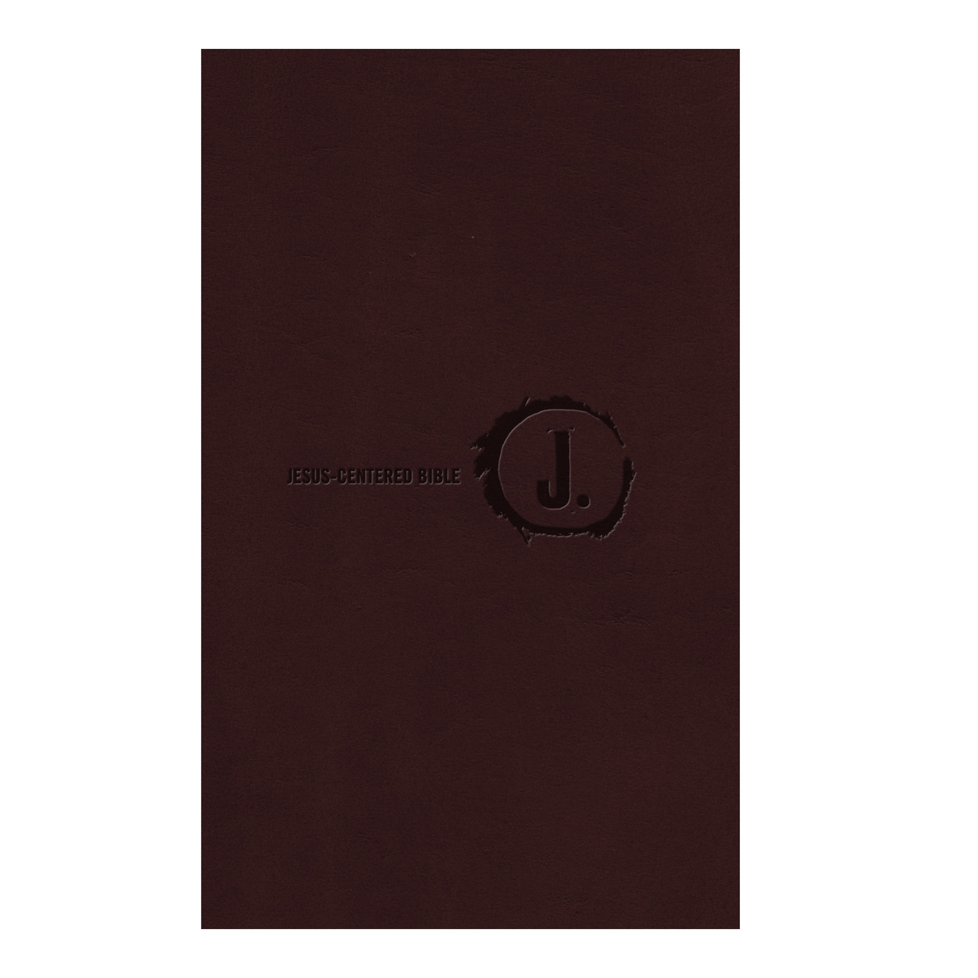 Jesus-Centered Bible NLT, Dark Brown | Group