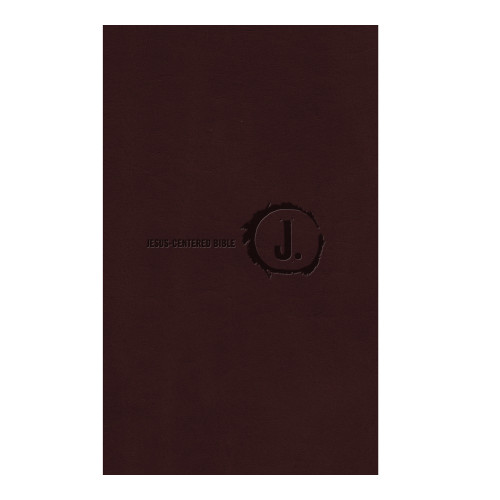Jesus-Centered Bible NLT, Dark Brown | Group