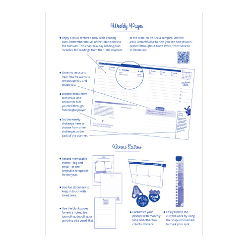 Jesus-Centered Christian Planner 2025: Encountering Jesus in My ...