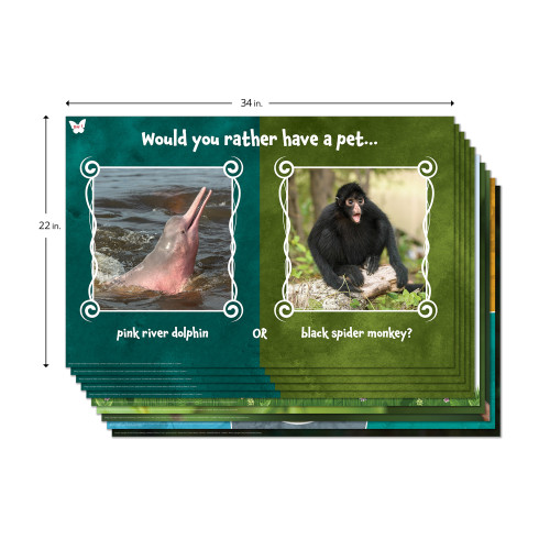 Rainforest Falls VBS Imagination Station Poster Pack (set of 10) | Group