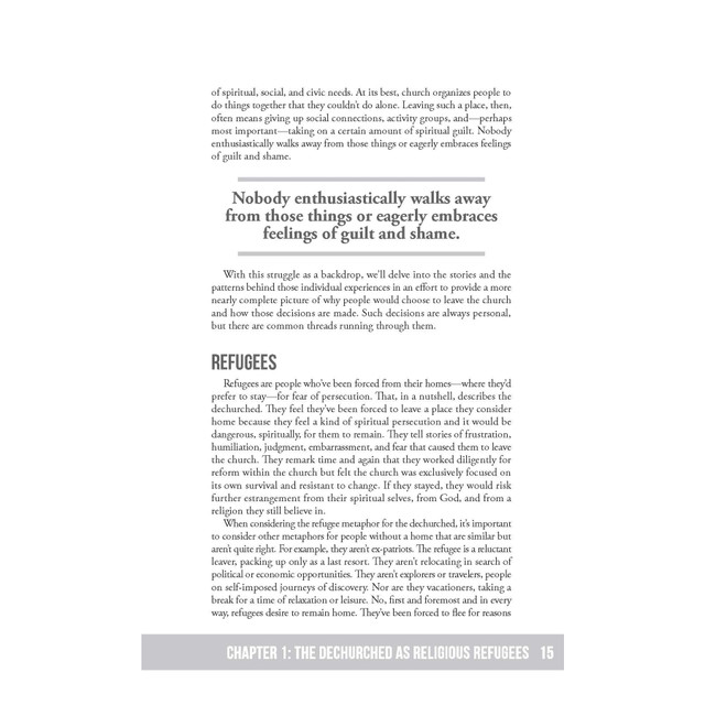 Church Refugees: Sociologists reveal why people are DONE with church ...