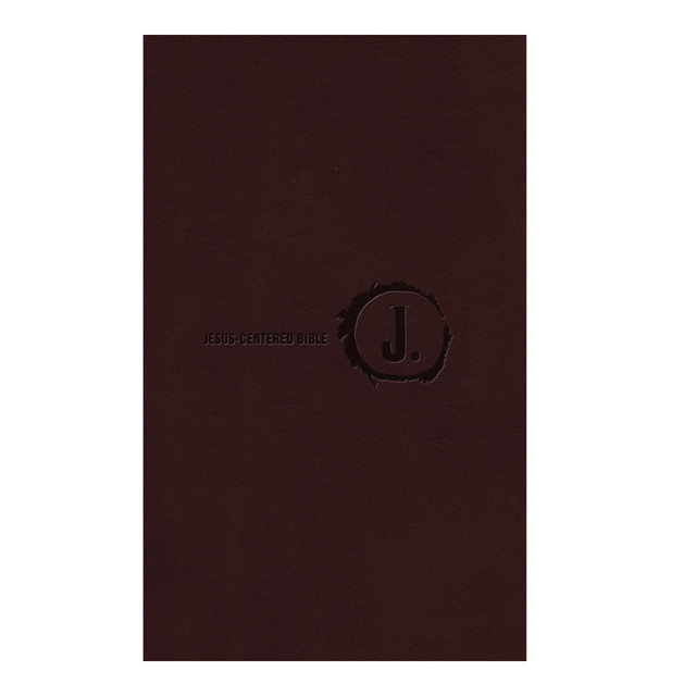 Jesus-Centered Bible NLT, Dark Brown | Group
