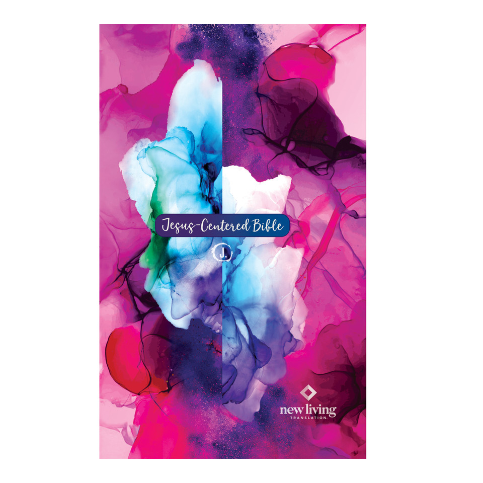Jesus-Centered Bible NLT, Watercolor Hardcover | Group