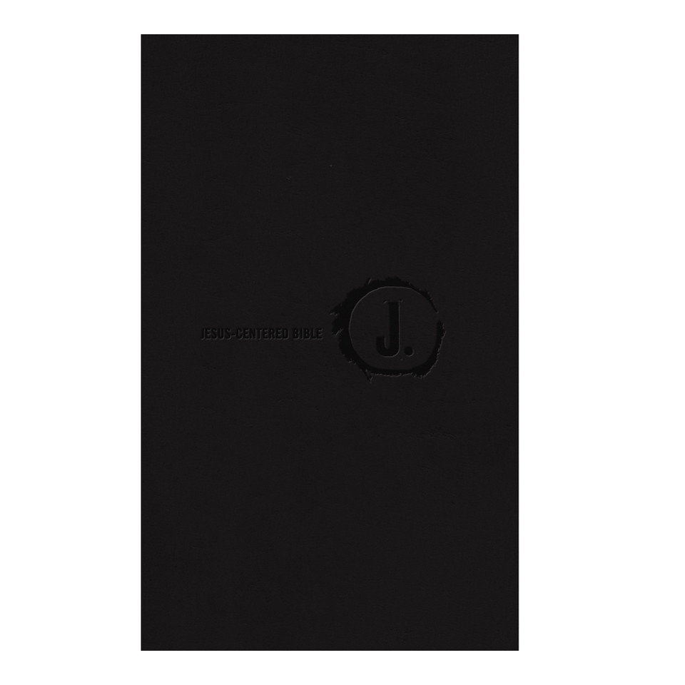 Jesus-Centered Bible Large Print NLT, Black | Group
