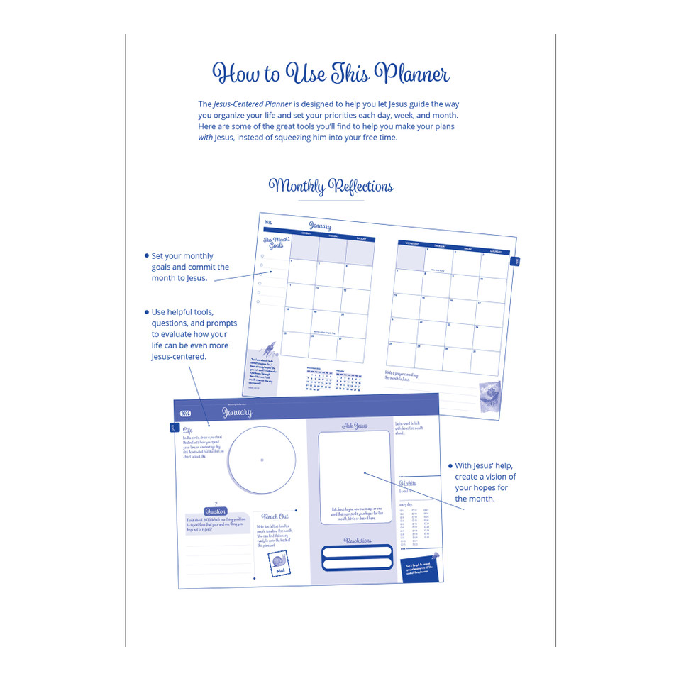 Jesus-Centered Planner: Encountering Jesus in My Everyday Life | Group