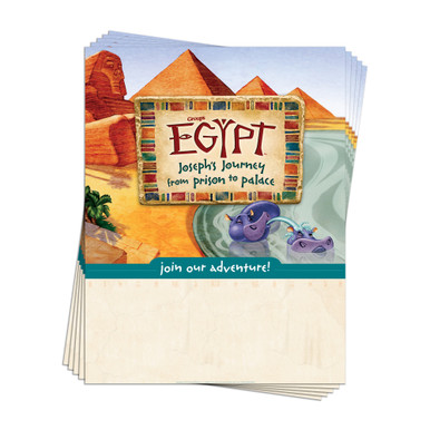Egypt VBS Publicity Posters (pkg of 5, 17 x 22) | Group